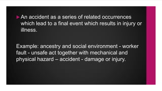 How and why accident happen | PPTX