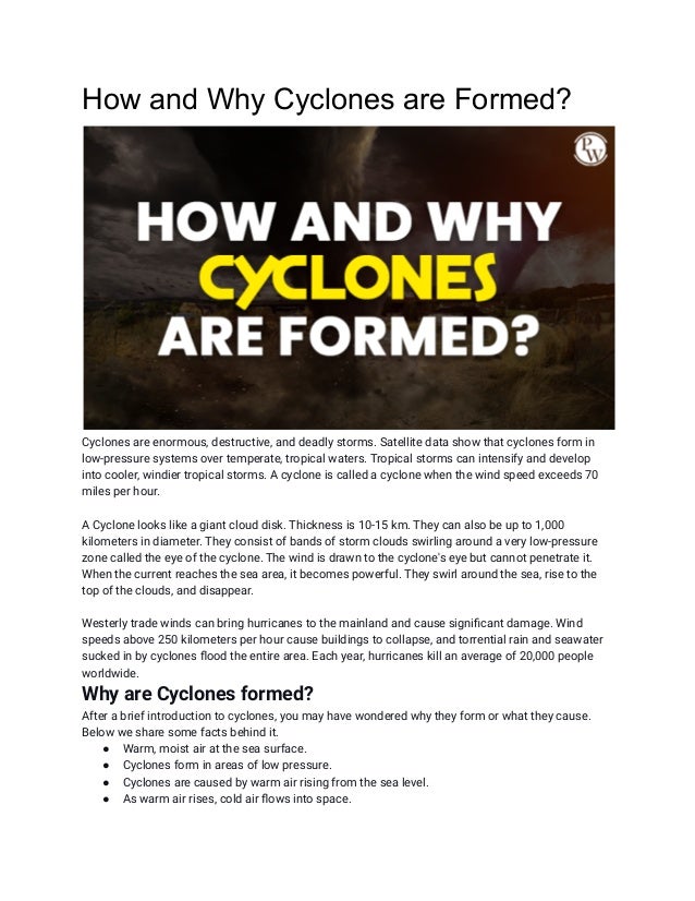 How and Why Cyclones are Formed.pdf