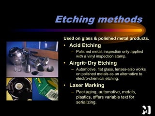 How and why to mark a product | PDF
