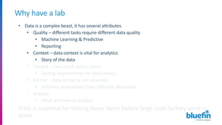 How and why you need to build a big data lab | PPTX
