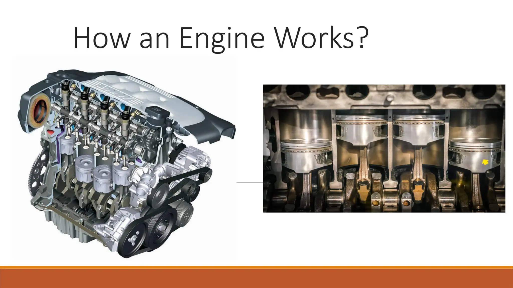 How an Engine Works, types of engines and its component | PPTX