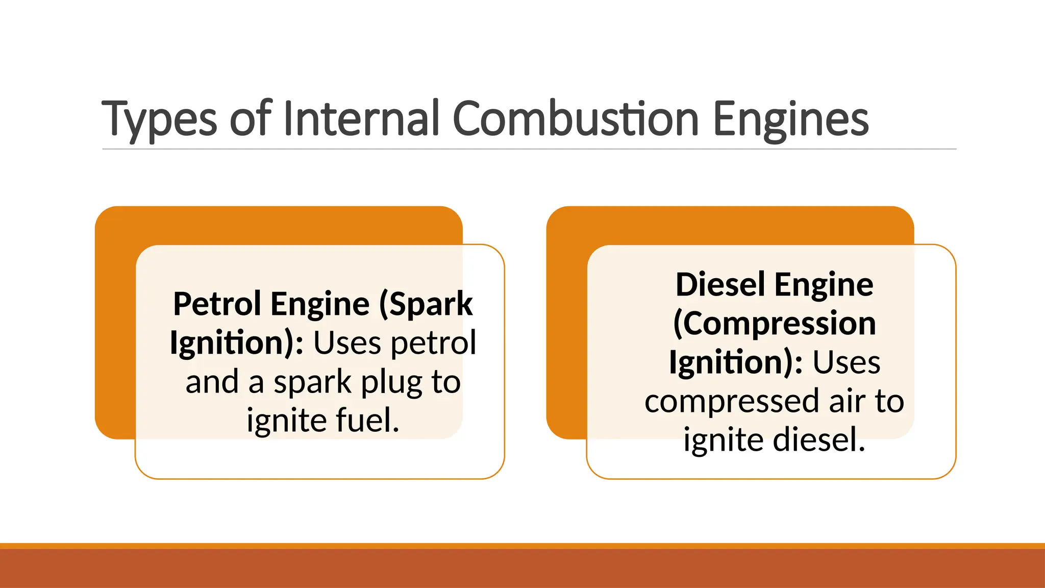 How an Engine Works, types of engines and its component | PPTX