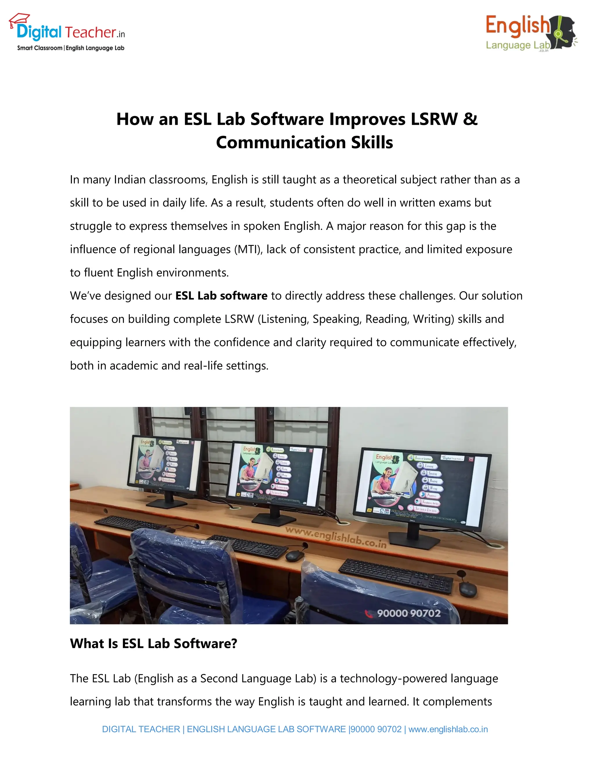 How an ESL Lab Software Improves LSRW & Communication Skills.pdf