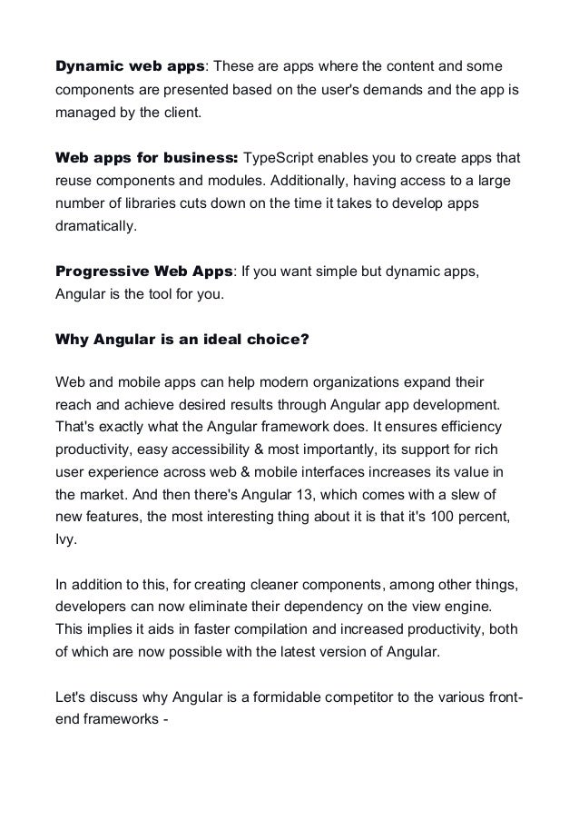 How Angular Development services can help you in expanding your ...