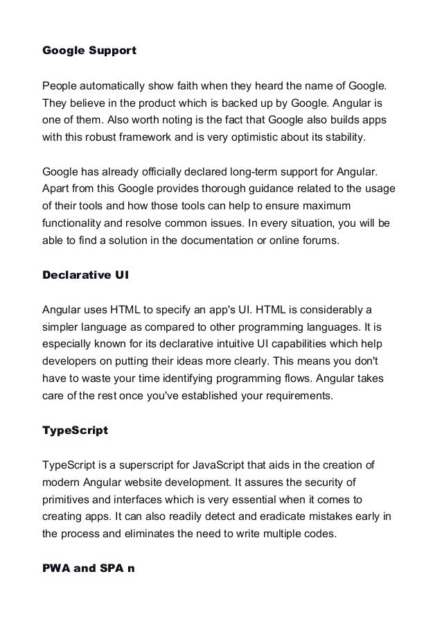 How Angular Development Services Can Help You In Expanding Your Business Pdf