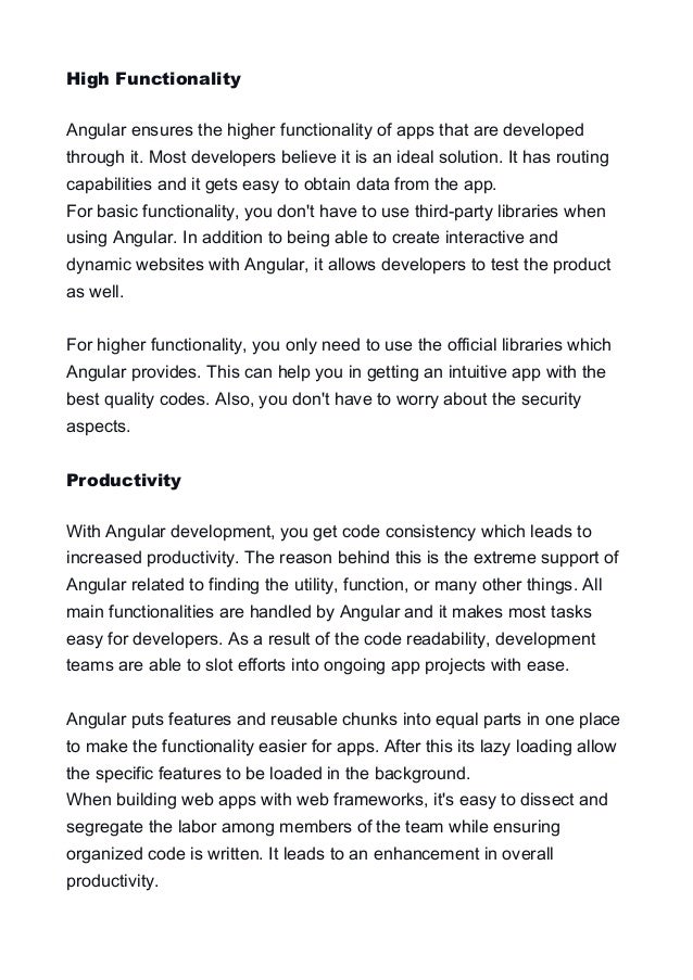 How Angular Development services can help you in expanding your ...