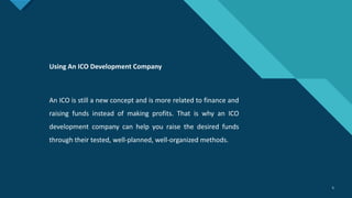 How An ICO Development Company Helps You Streamline Your Token Sale? | PPT