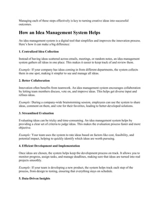 How an Idea Management System Can Transform Your Innovation Process.pdf ...