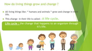 How animals grow and change wiki final | PPTX