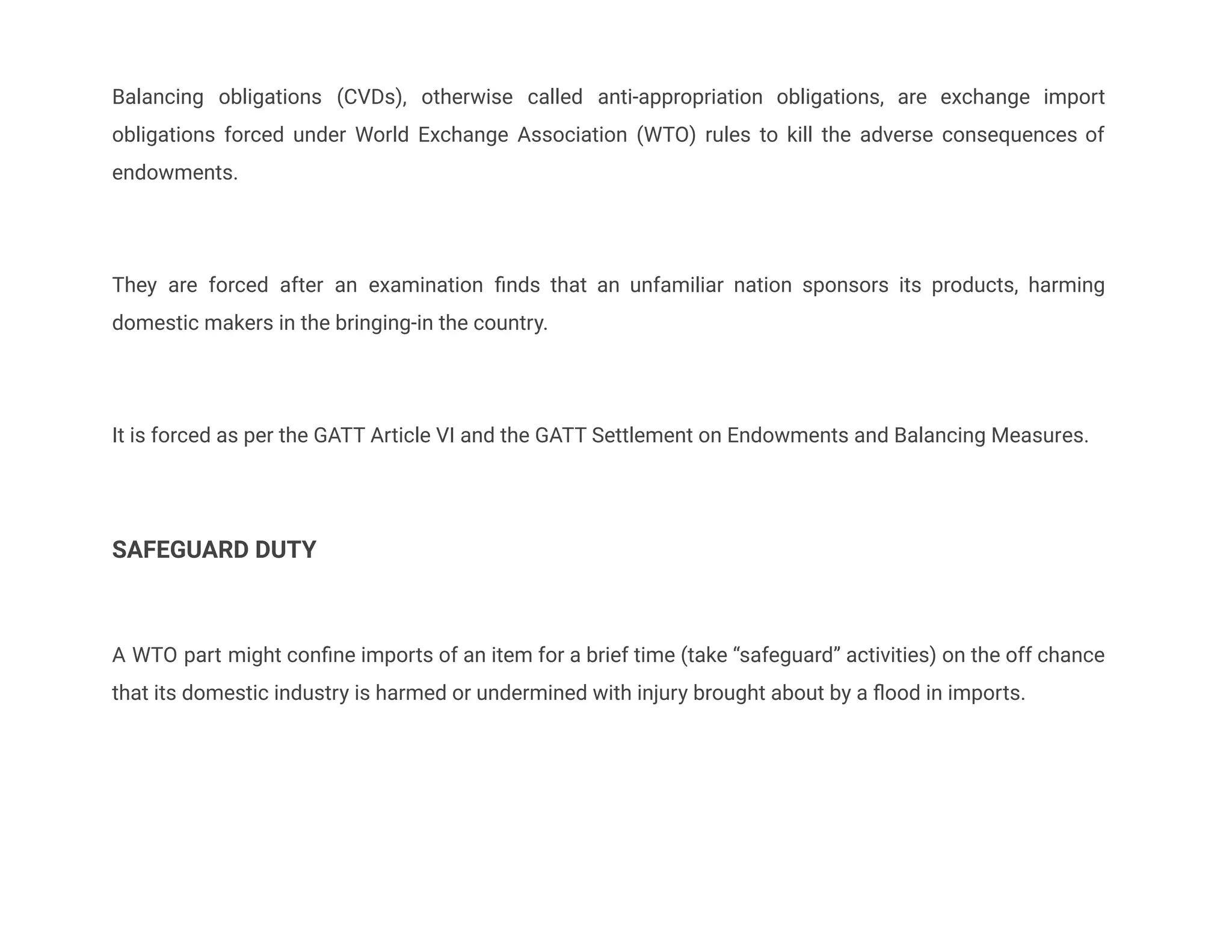 How Antidumping Duty, Countervailing Duty, and Safeguard Duty Is ...