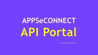 Webinar: How API Lifecycle Management can help to Accelerate Growth | PPT