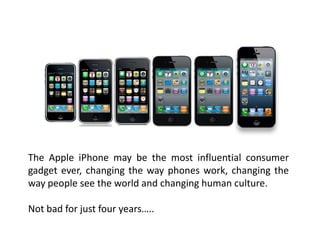 How iPhone Changed the World | PPTX