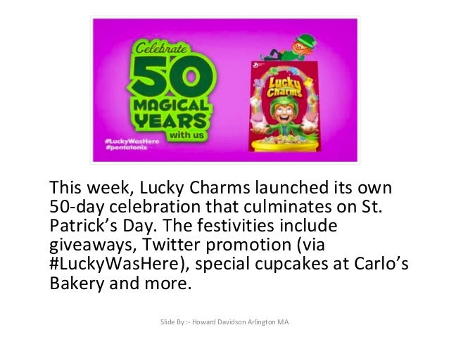 Lucky Charms: Magically Delicious for 50 Years by Howard Davidson