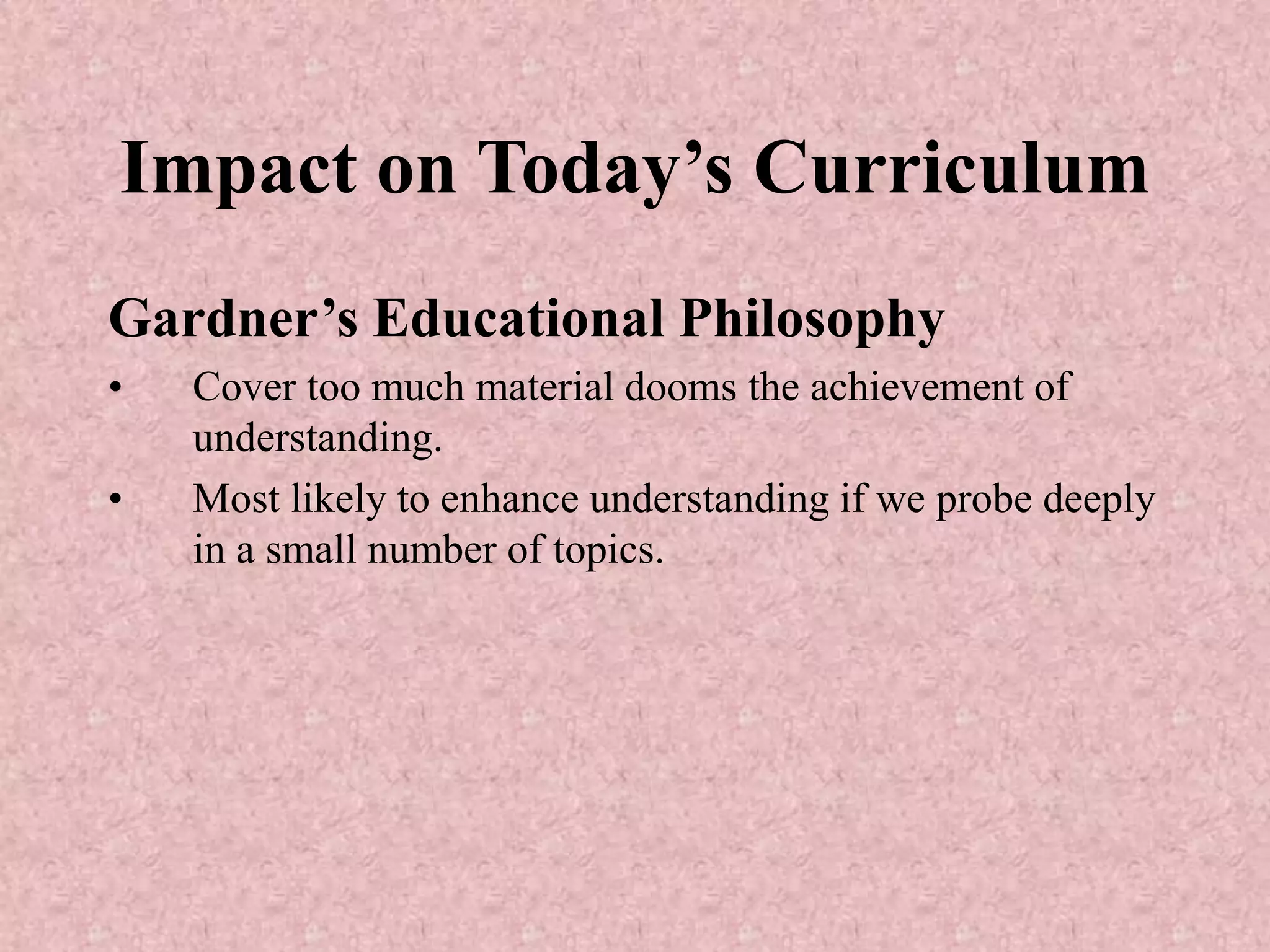 Howard Gardner | PPT