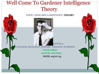 Howard Gardner Family