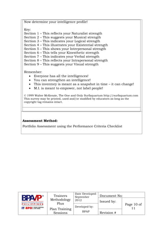 Howard Gardner's Multiple Intelligences | PDF