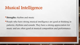 Howard Gardner’s Multiple Intelligences | PPT