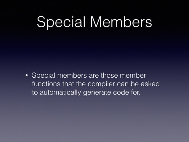 Everything You Ever Wanted to Know About Move Semantics, Howard Hinnant ...