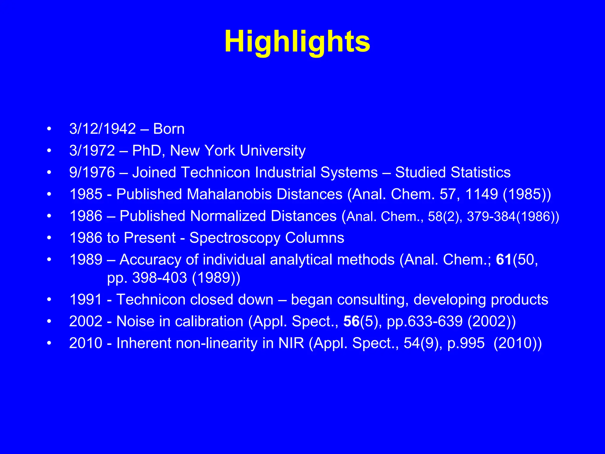 Howard_Mark_chemometrics applied to NIR spectroscopy | PDF
