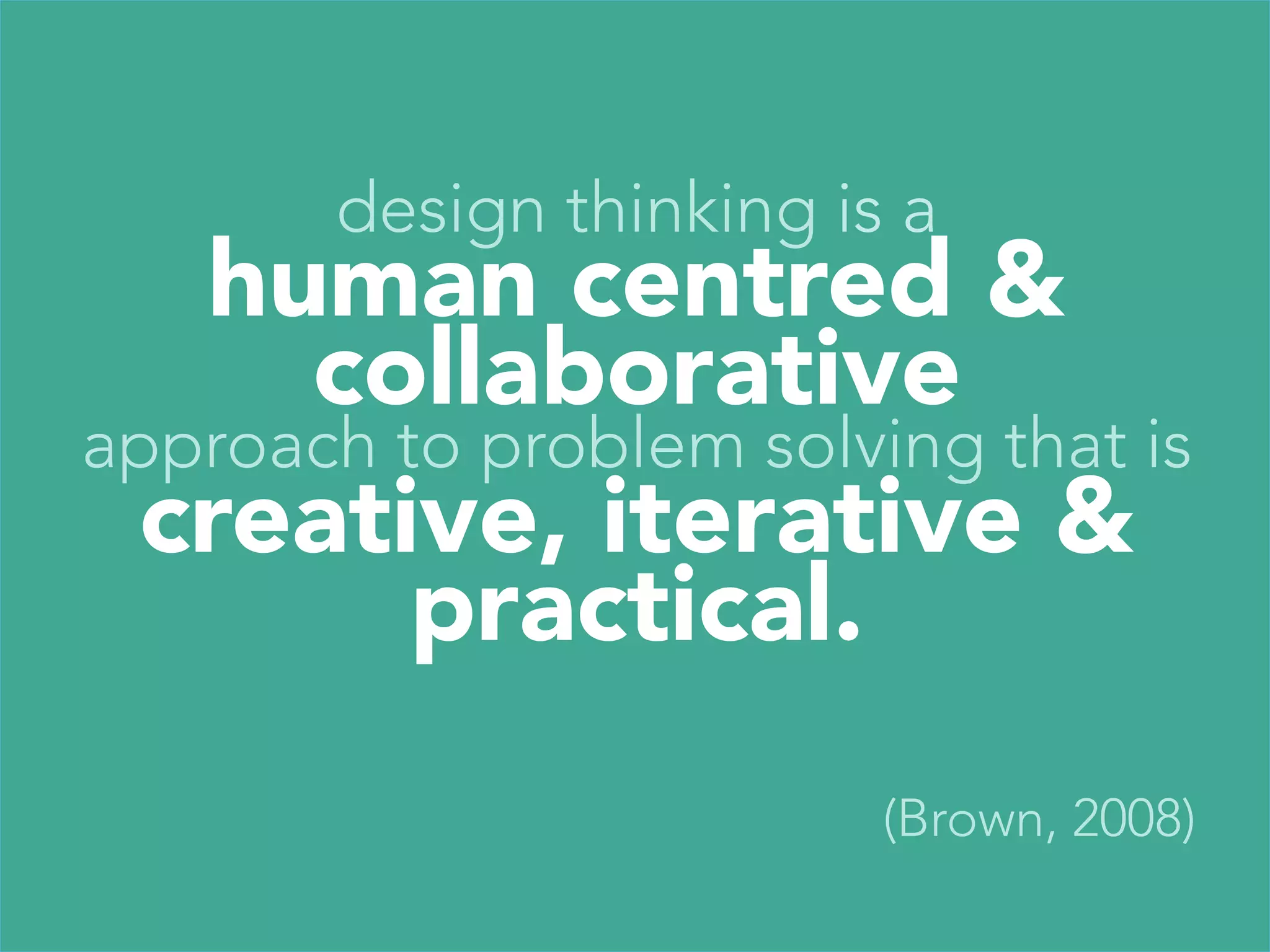 Design thinking for designing and delivering services | PDF