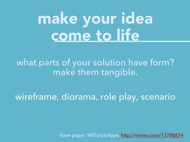 Design thinking for designing and delivering services | PPT