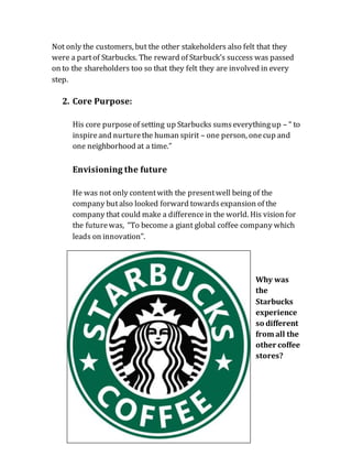 Howard schultz - Starbucks | DOCX