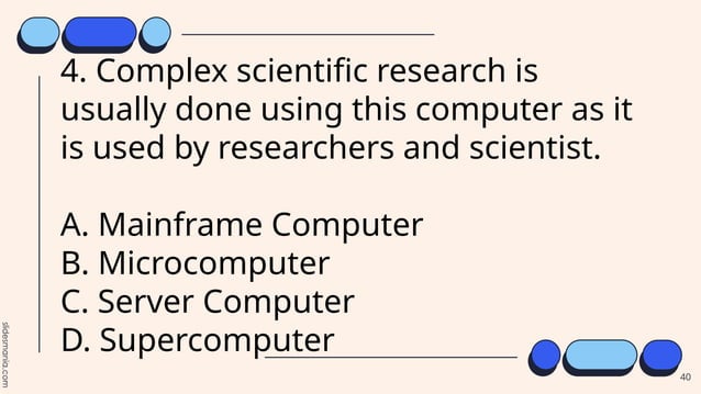ICT - GRADE 10 - --MODULE 1: QUARTER 1 | PPTX | Laptops | Computing