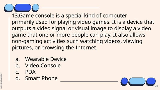 ICT - GRADE 10 - --MODULE 1: QUARTER 1 | PPTX | Laptops | Computing