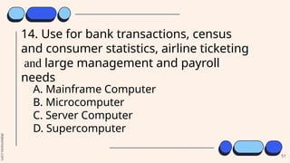 ICT - GRADE 10 - --MODULE 1: QUARTER 1 | PPTX | Laptops | Computing