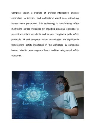 Workplace Safety: Using AI to Detect Violations Through Video Monitoring | PDF