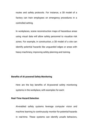 How Are AI and Computer Vision Transforming Safety Monitoring in the ...