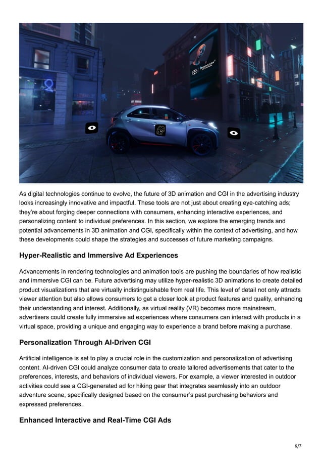 How Are CGI and 3D Animation Different From Each Other? | PDF