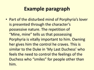 How are disturbed characters presented in shakespeare and | PPT