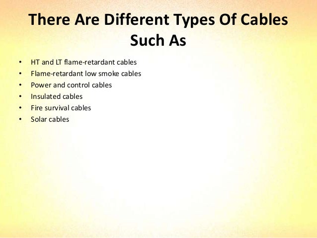 8 step-by-step processes of manufacturing of electrical cable | PPTX
