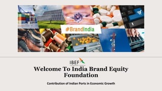 How Are Indian Ports Shaping the Future of Maritime Commerce | PPTX