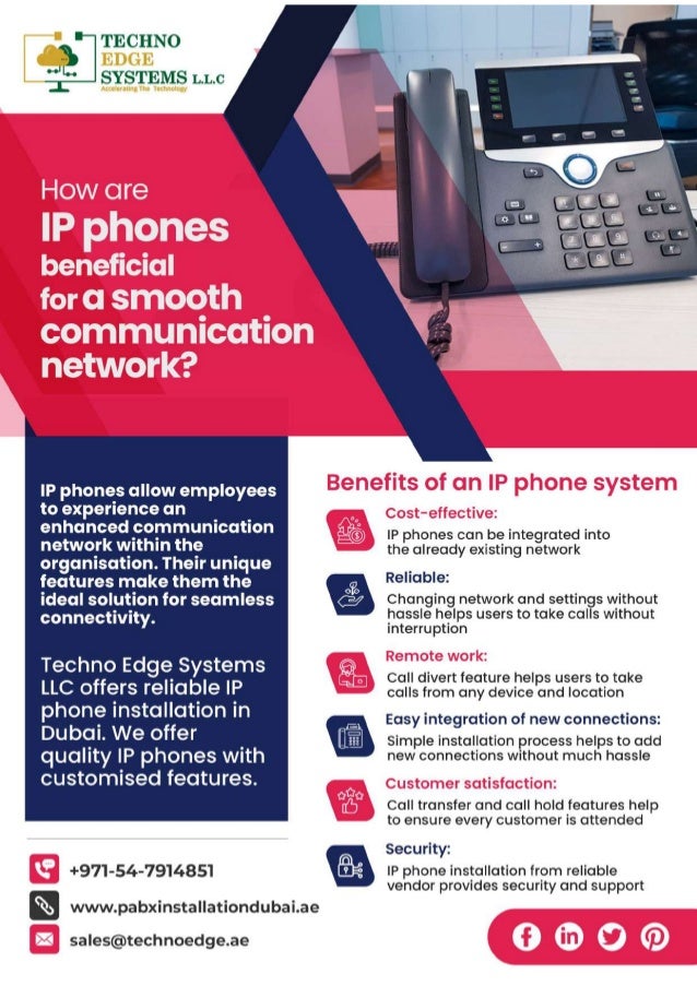 How are IP Phones Beneficial for a Smooth Communication Network? | PDF