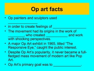 How are optical illusions create 4&5 | PPT