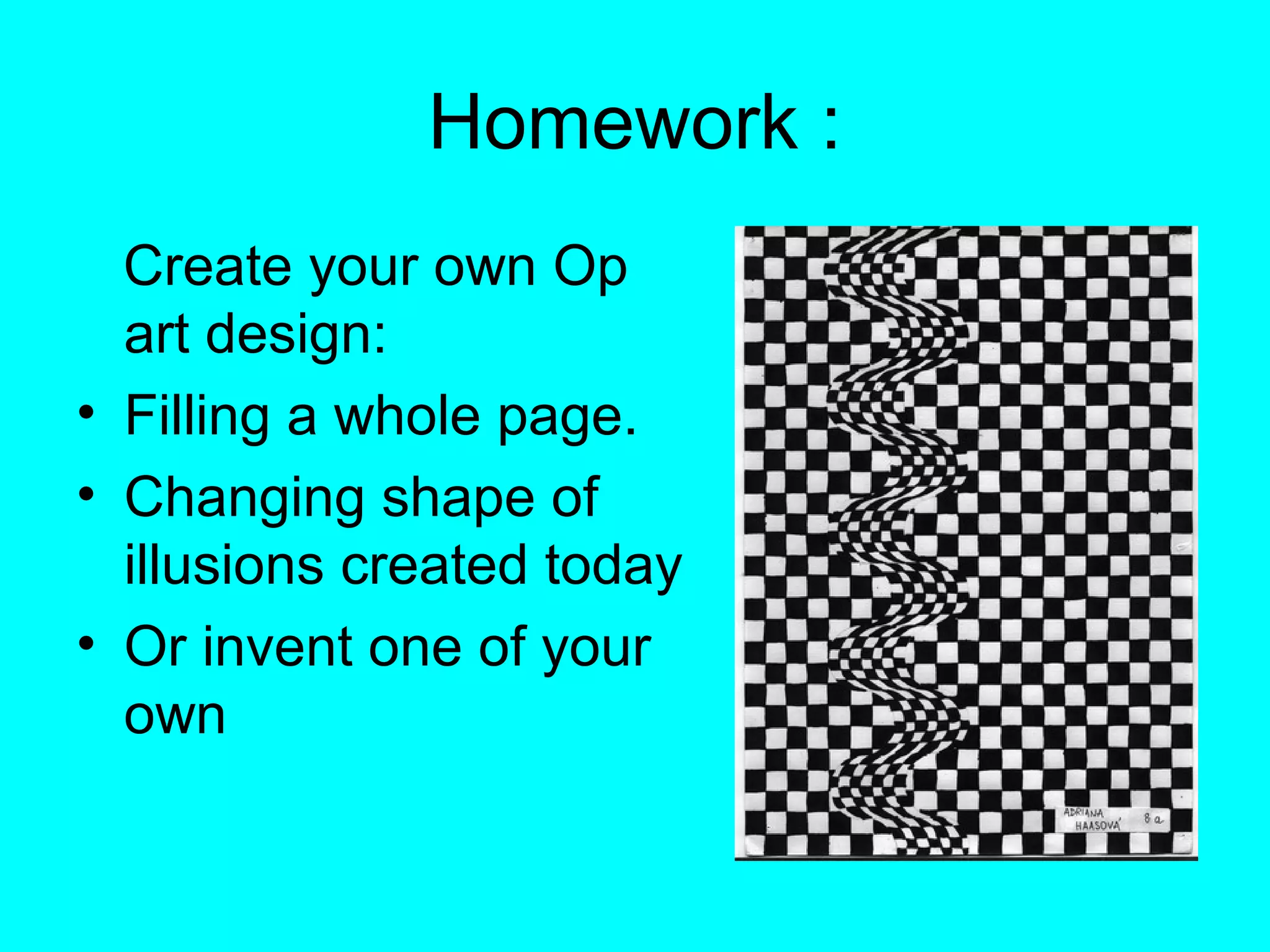 How are optical illusions created 2&3 | PPT
