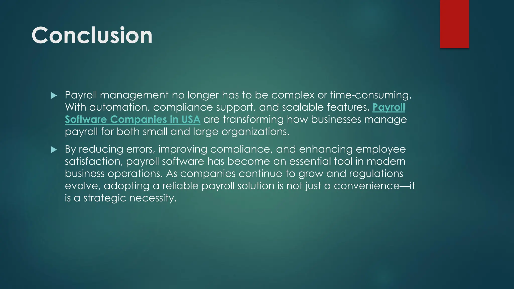 How Are Payroll Software Companies in USA Simplifying Payroll for Small ...