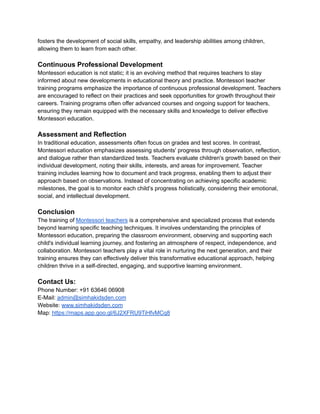 How Are Teachers Trained to Deliver Effective Montessori Education.pdf