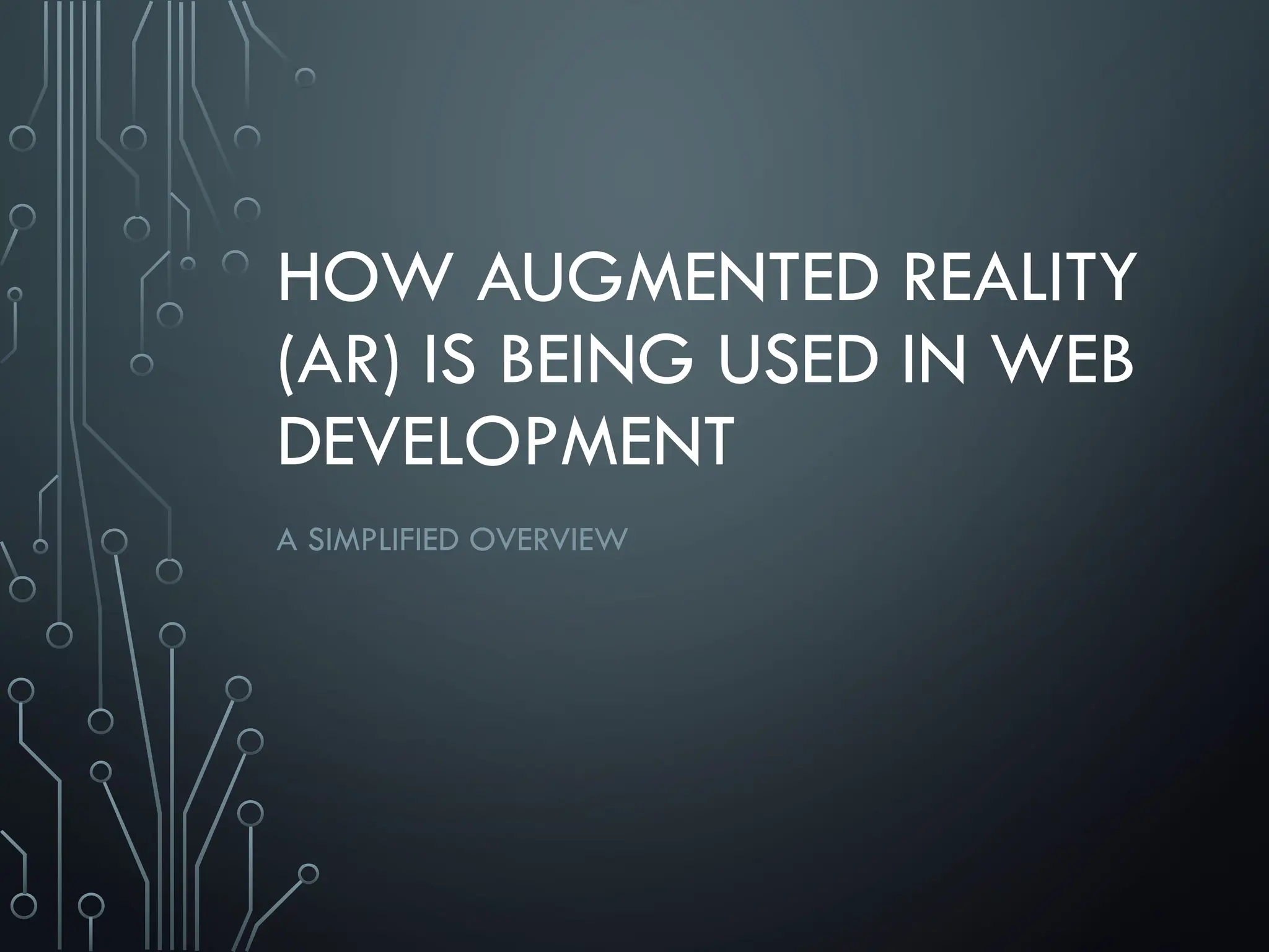 How_AR_is_Used_in_Web_Development. pptx | PPTX