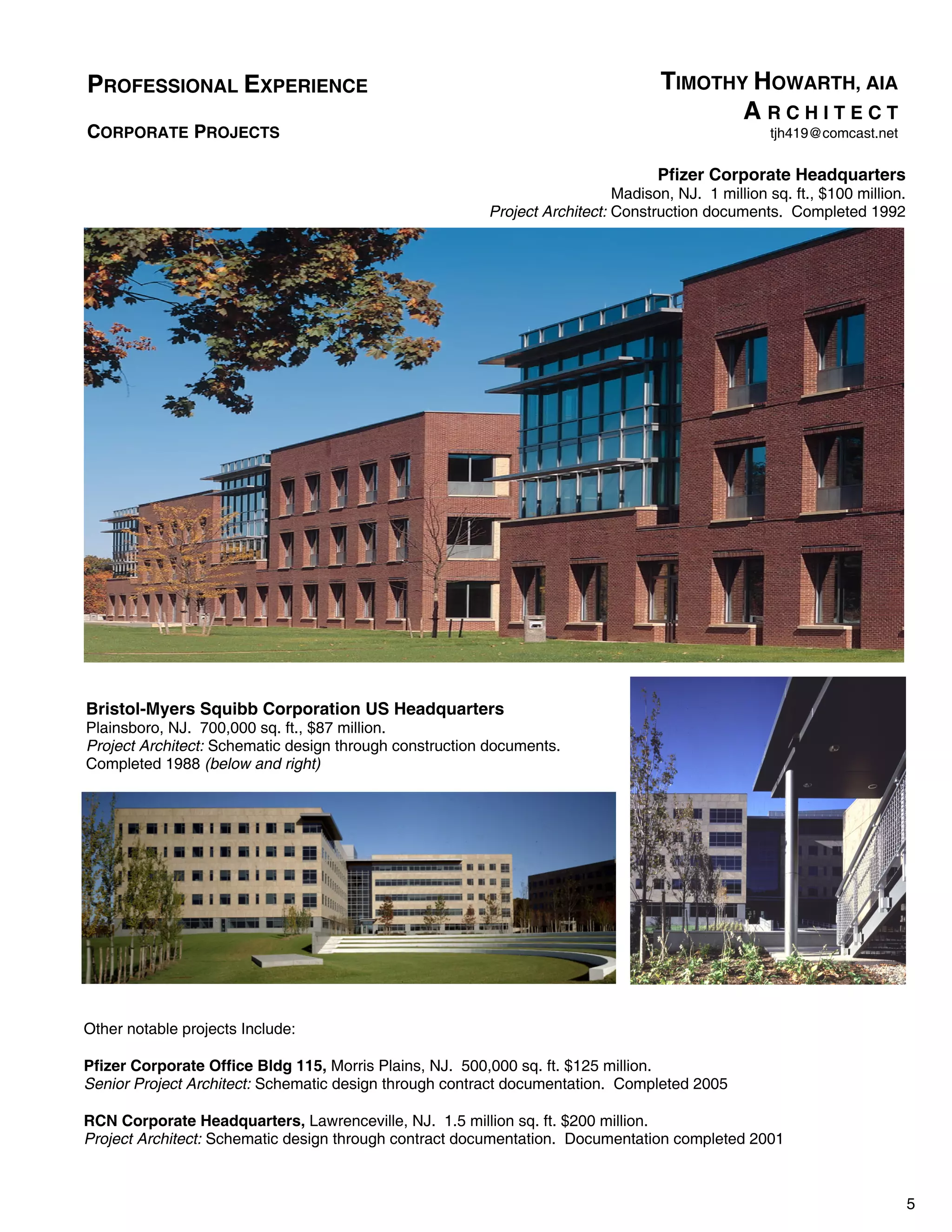 Timothy Howarth Resume | PDF