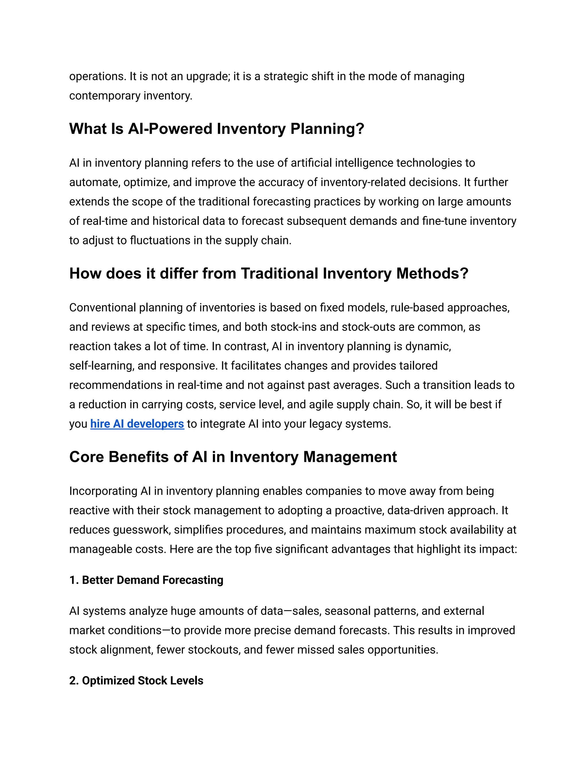 How Artificial Intelligence Enhances Inventory Planning and Efficiency ...