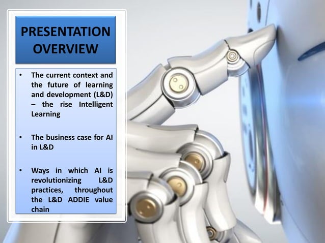 How artificial intelligence is revolutionizing learning and development ...