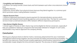 Step-by-Step: Converting Physical Shares to Demat | PPTX