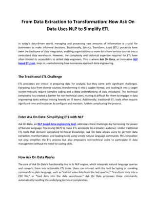 How Ask On Data Uses NLP to Simplify ETL.pdf