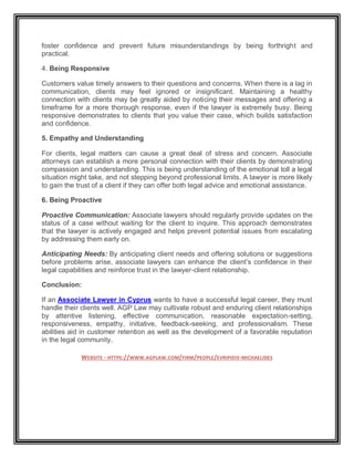 How Associate Lawyers Can Effectively Manage Client Relationships | PDF ...