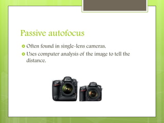 How auto focus works | PPTX