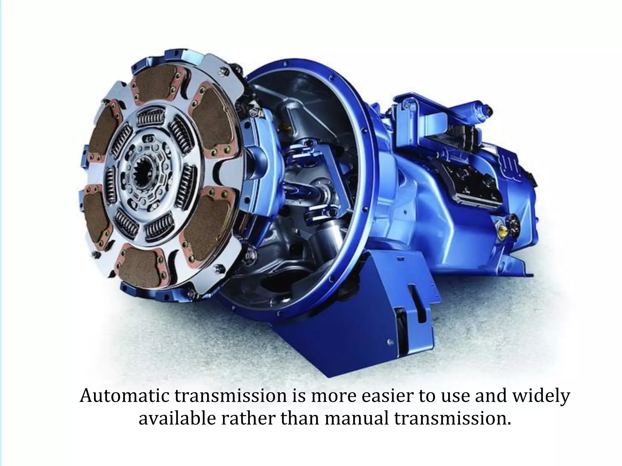 How Automatic Transmission Works In Vehicle | PDF
