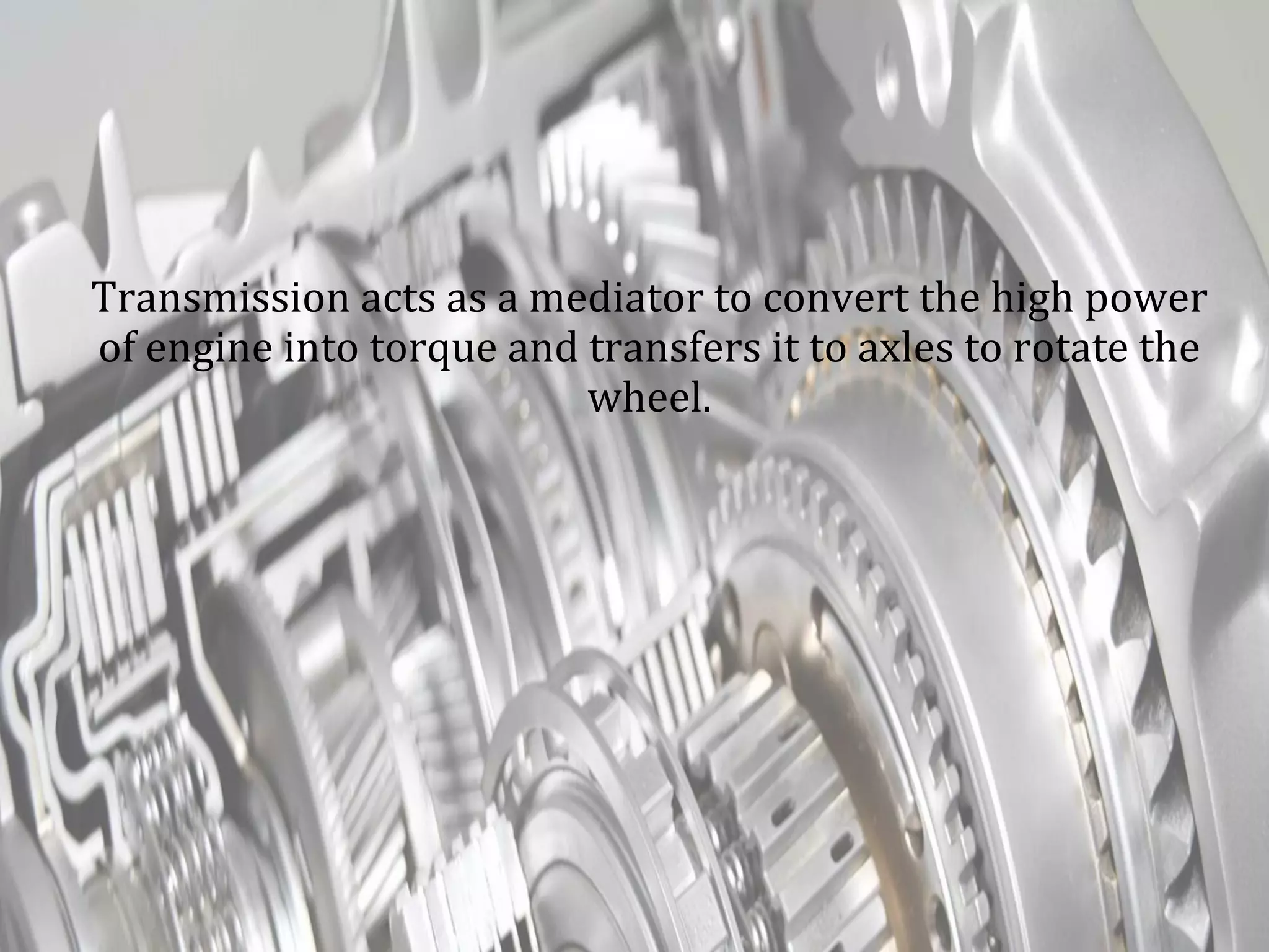 How Automatic Transmission Works In Vehicle | PDF